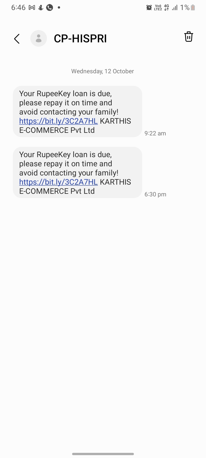 Getting fake payment messages | Consumer Complaints Court
