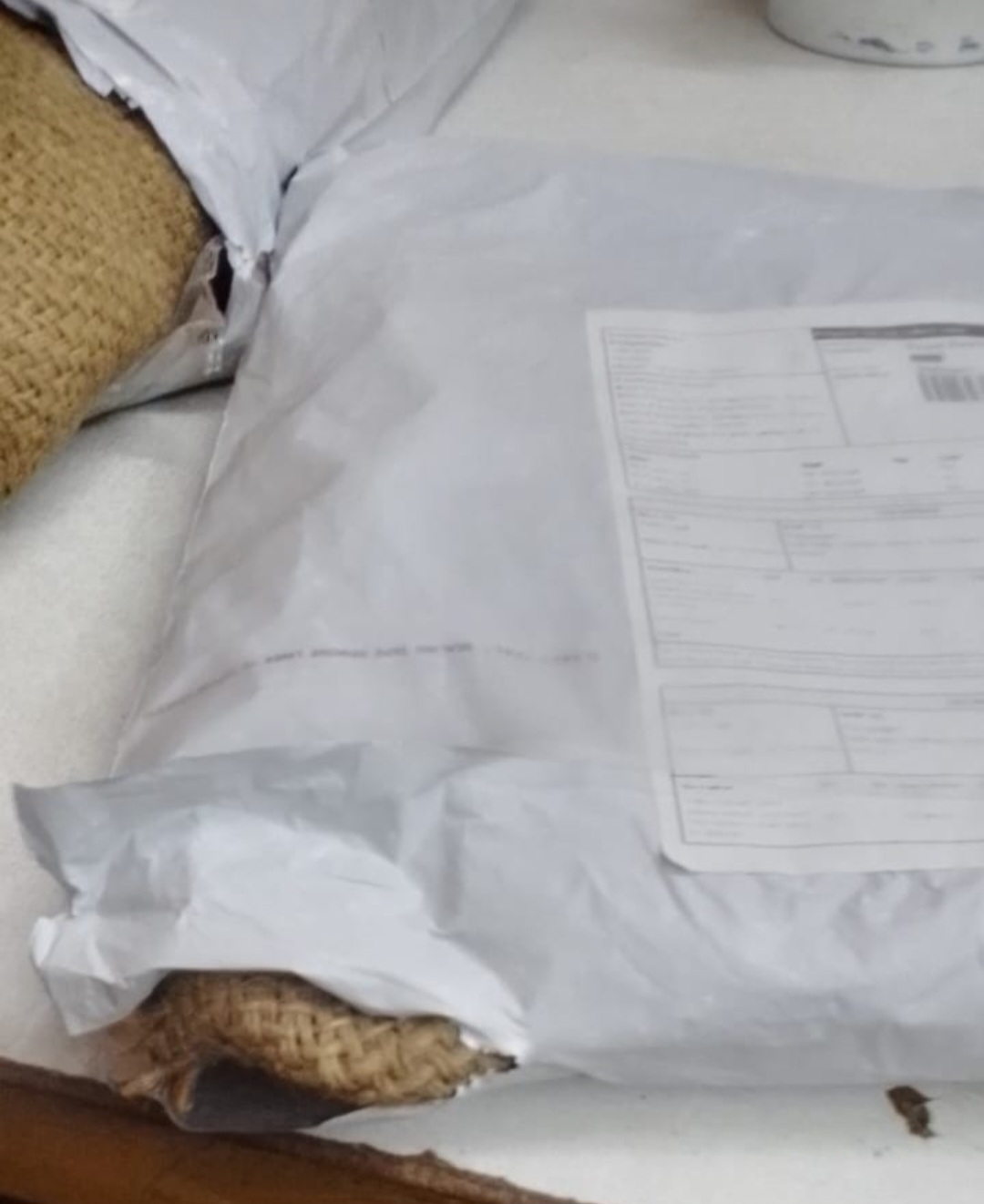 garbage bag was delivered, return not accepted, Refund not given, Ididn ...