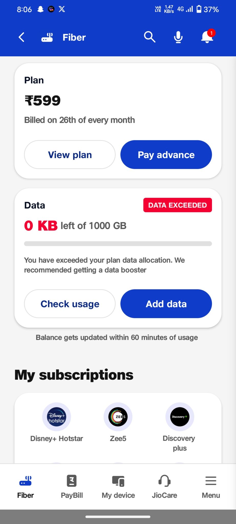Jio airfiber scam | Consumer Complaints Court