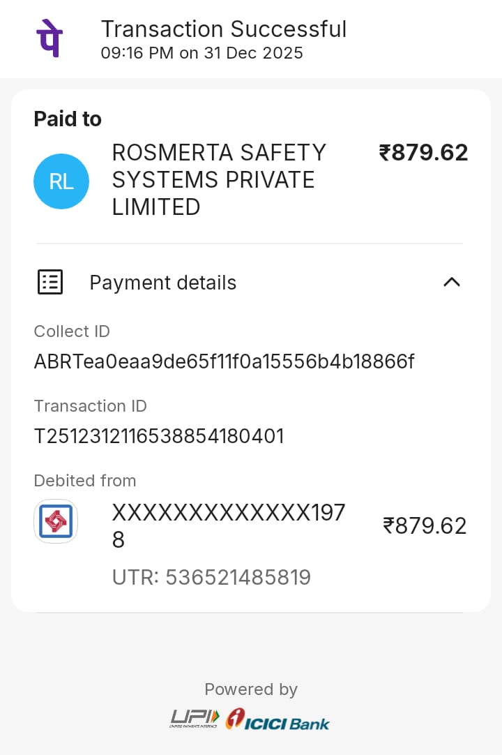 payment debited but order no. and receipt not download | Consumer ...